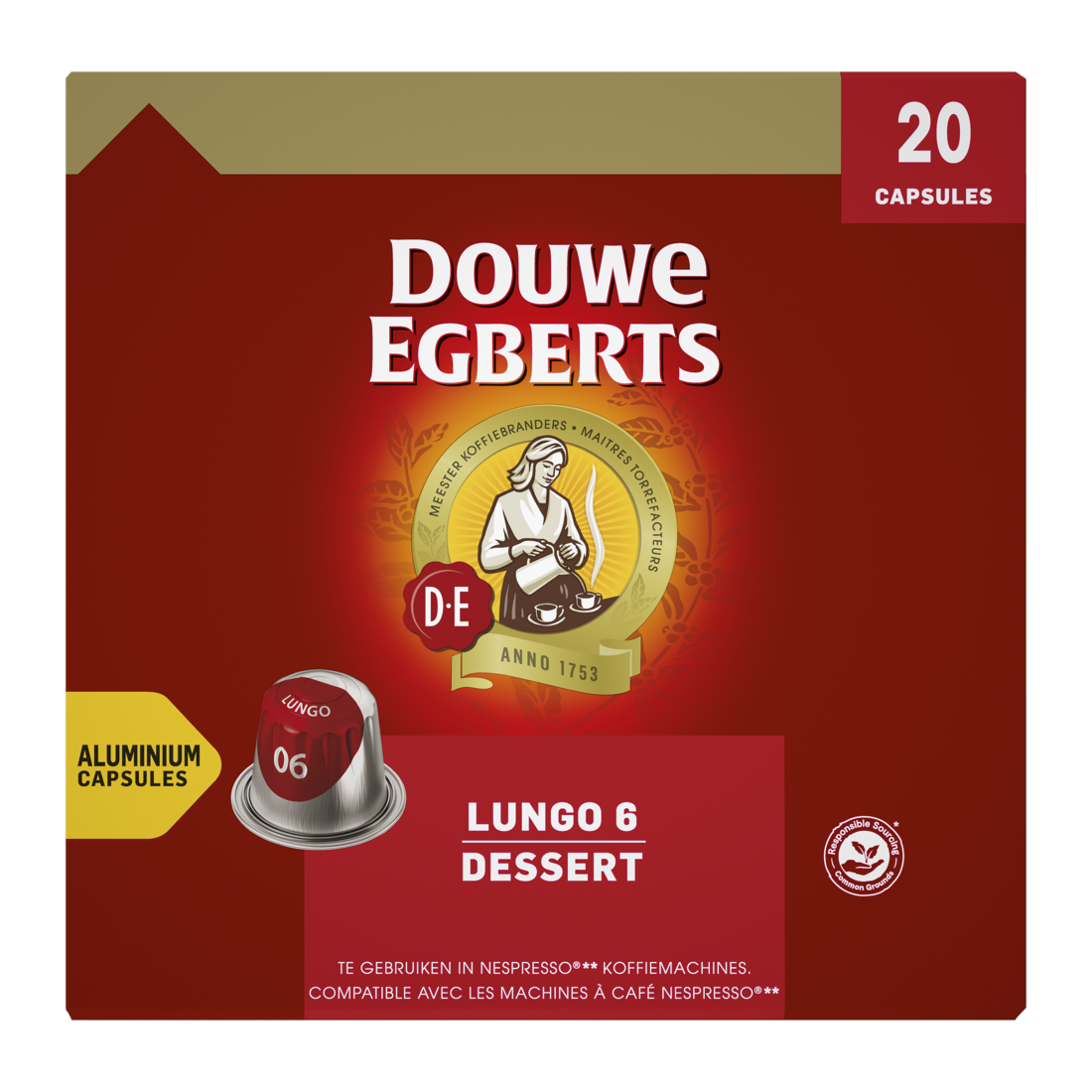 Douwe Egberts Capsules Lungo| JDE Professional